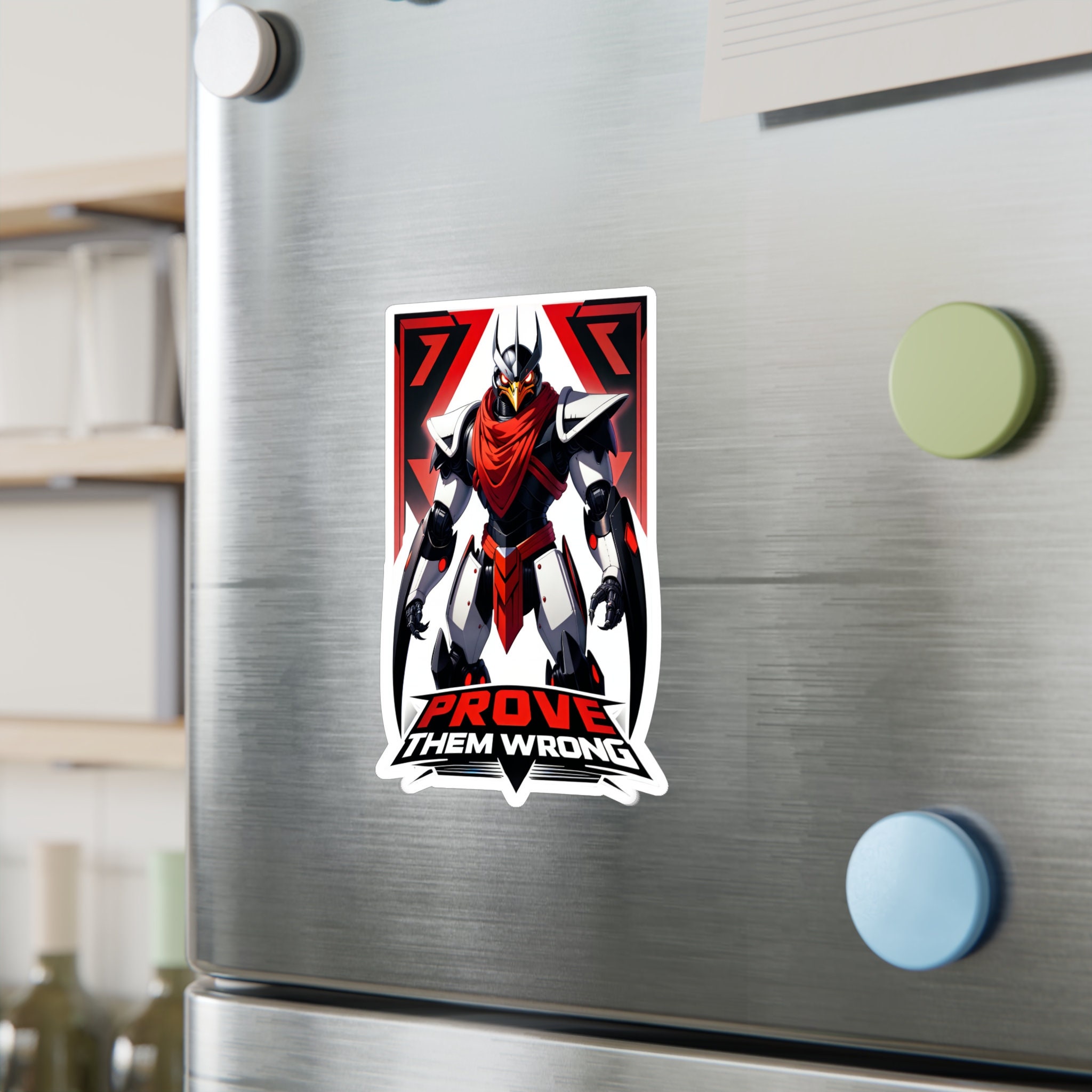 Penguin Ranger Mech Vinyl Decal - Etsy
