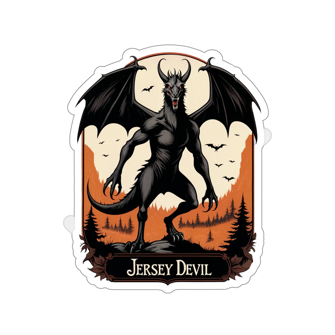 Jersey Devil Sticker - Etsy