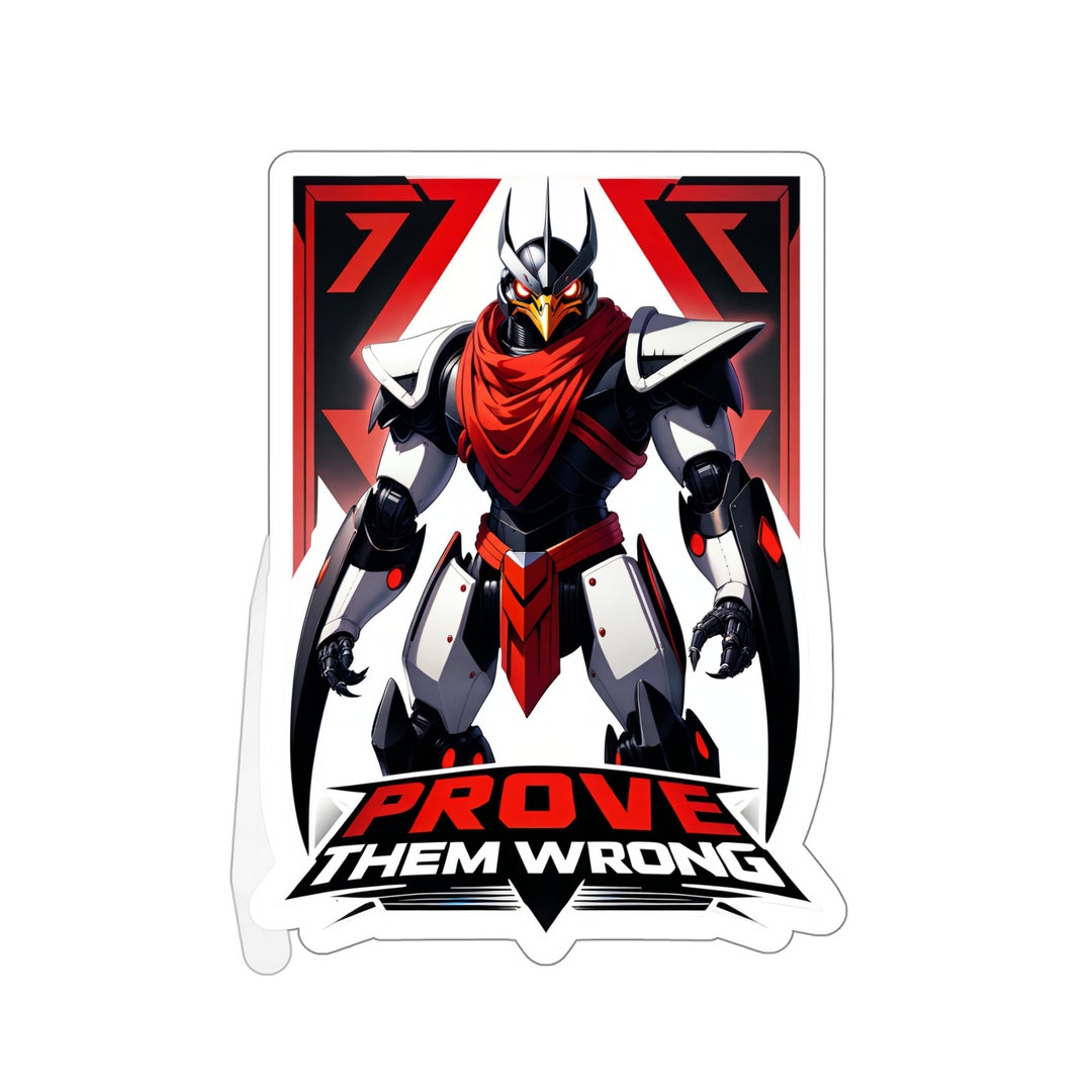 Penguin Ranger Mech Sticker - Etsy