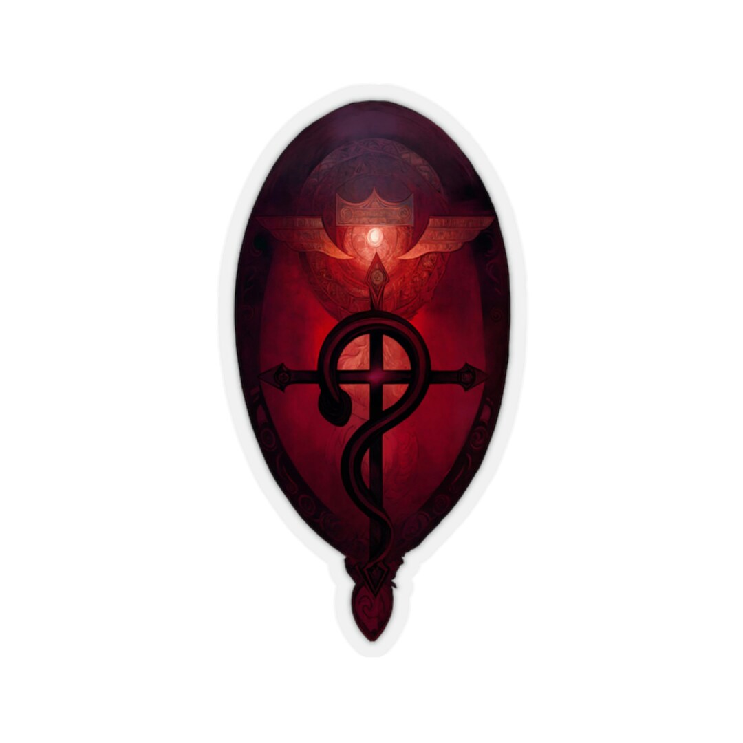 Full Metal Flamel Sticker - Etsy