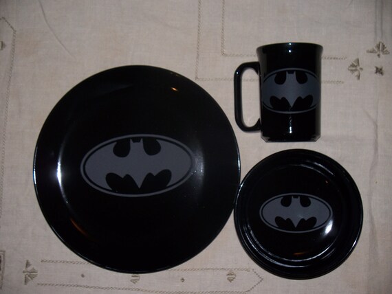Items similar to Custom Batman Dinnerware on Etsy