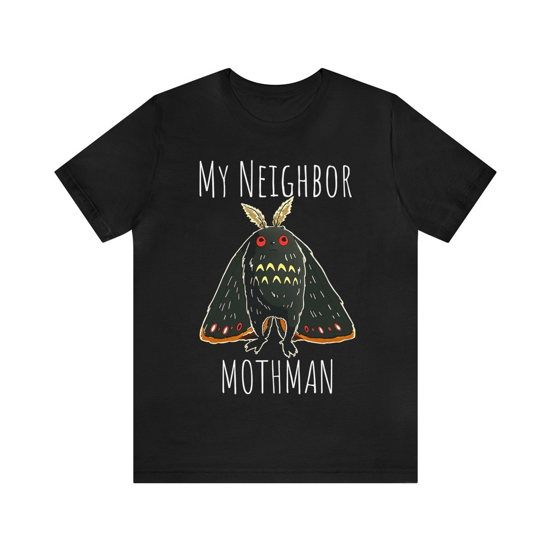 Mothman Tee, Cryptid Shirt, Paranormal Clothing, Mythical Creature Top ...