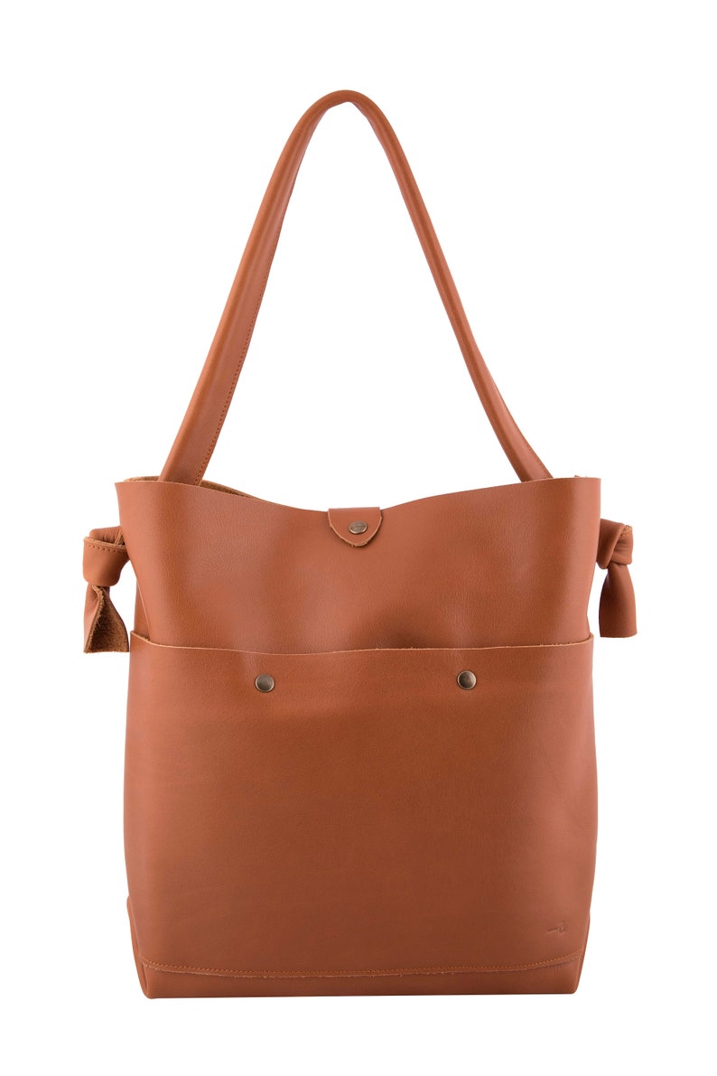 Leather Handbag for Woman in Camel Colors - Etsy