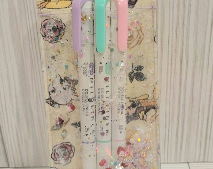 Belle Shaker Pen Pouch! - Etsy