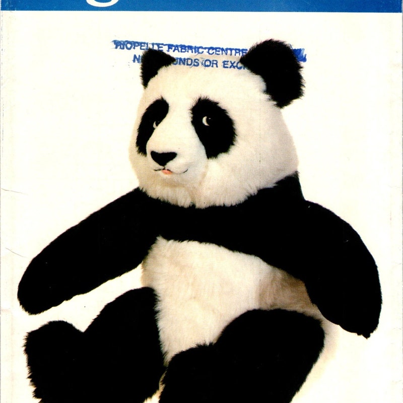 Panda Bear Pattern - Etsy