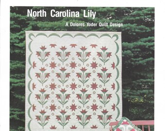 Carolina Lily Quilt Pattern - Etsy