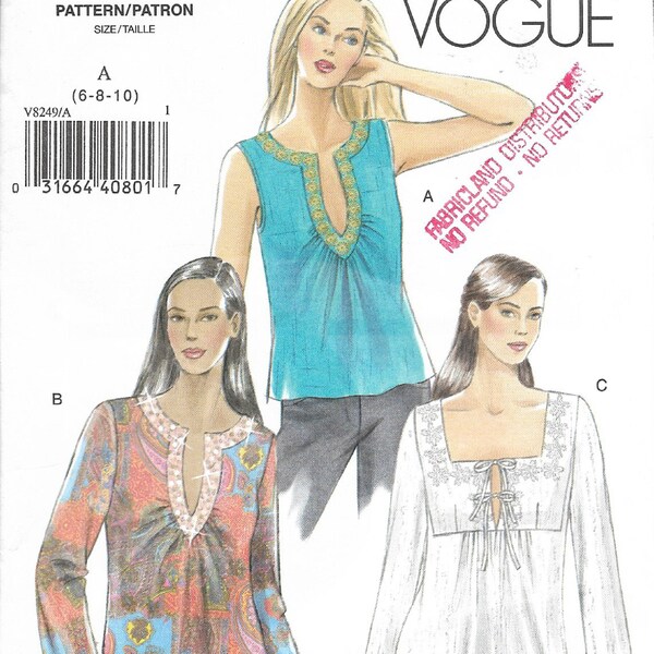 Tunic Sewing Pattern - Etsy