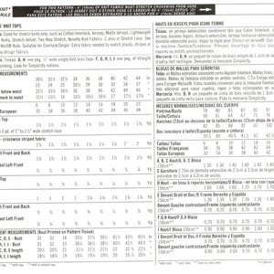 Easy 1 Hour Knit Tops Sewing Patterns for Women Misses Size 6 8 10 12 ...