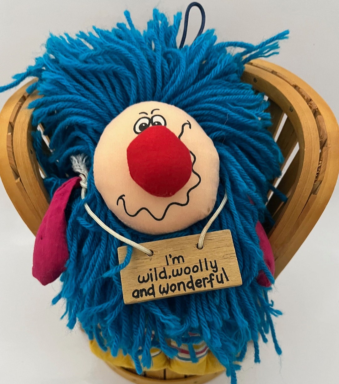 1988 VINTAGE GANZ BROS Toy, Mr Ruffles Plush, I'm Wild Wooly and ...