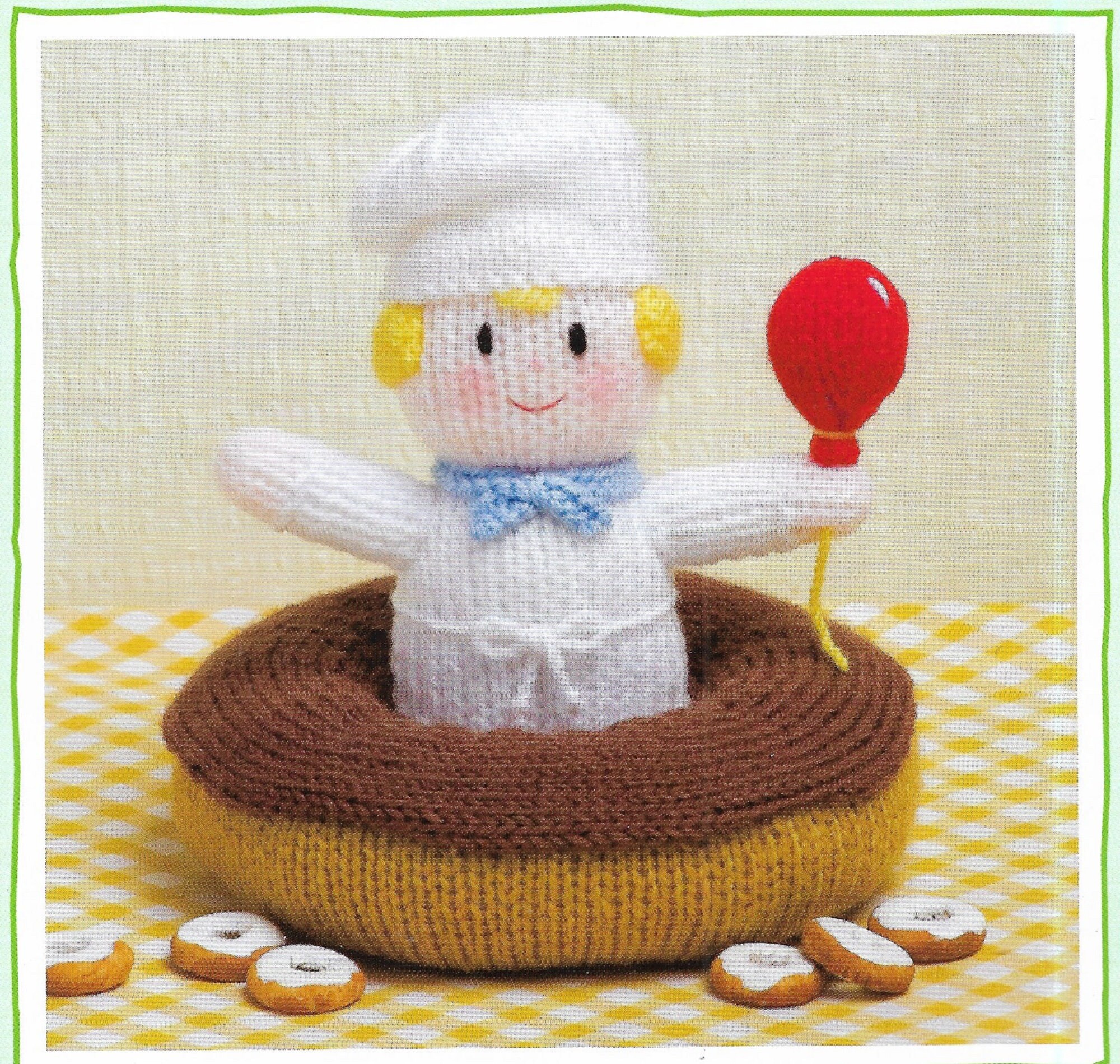 Blueprints Jean Greenhowe Knittingpattern booklet Donut Delights with ...