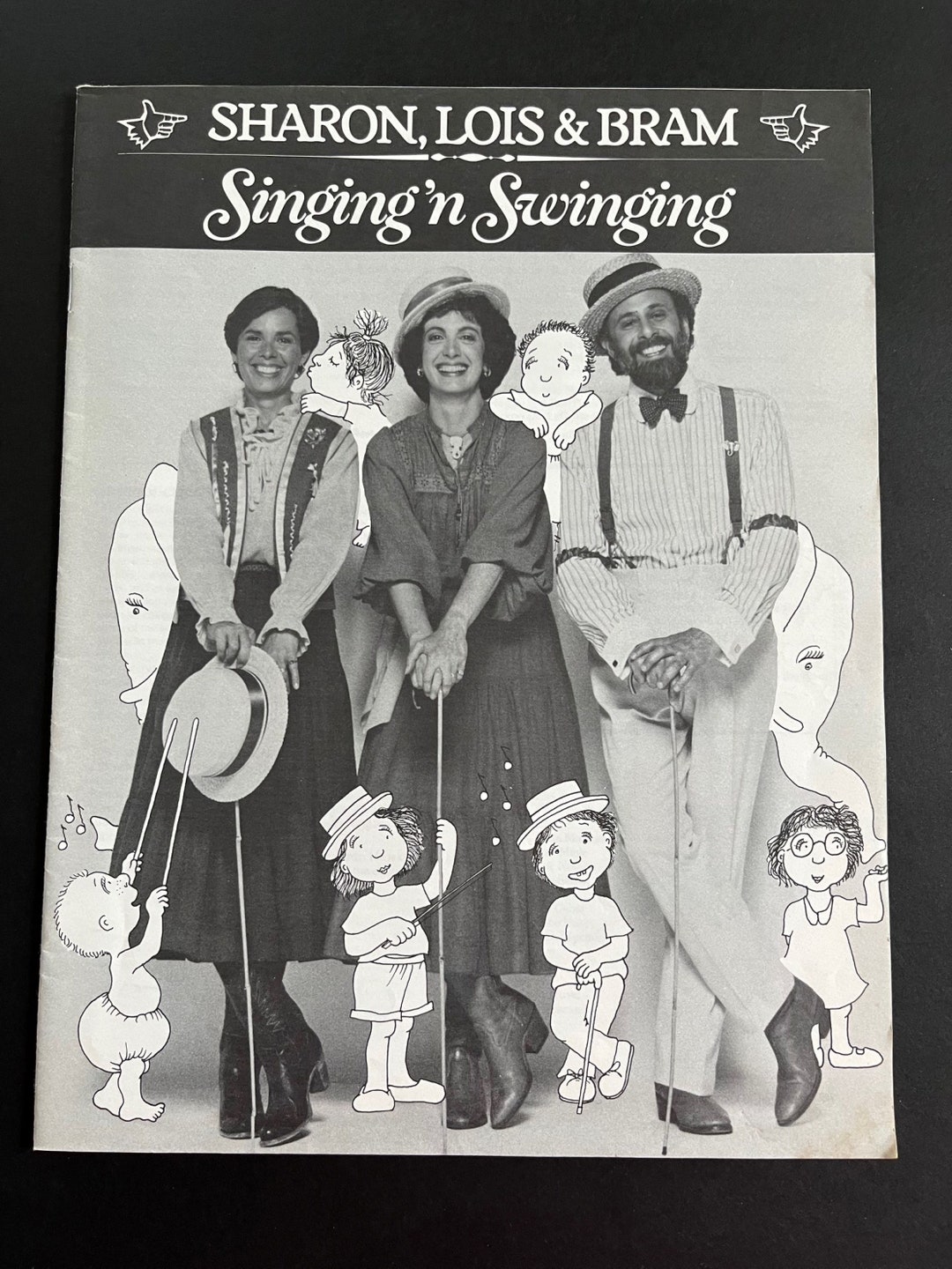 Sharon Lois and Bram Song Book Insert From Singing'n Swinging Childrens ...