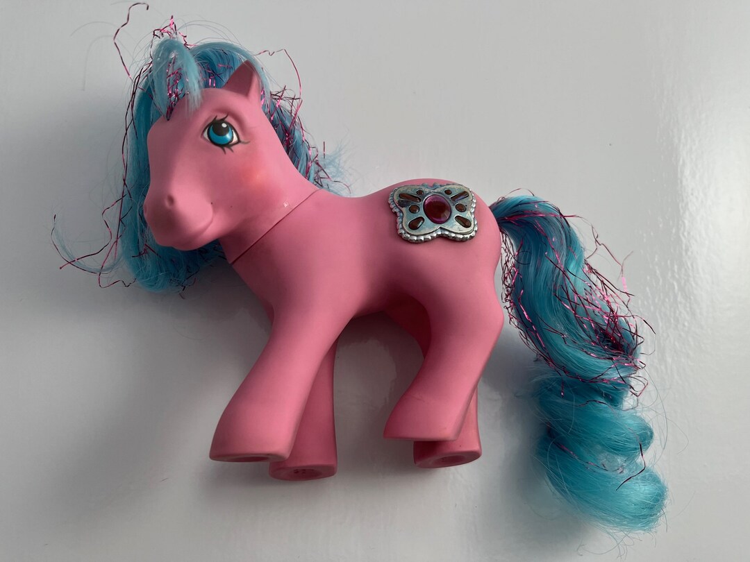 G1 PRINCESS PRIMROSE Ruby My Little Pony With Butterfly Medallion ...