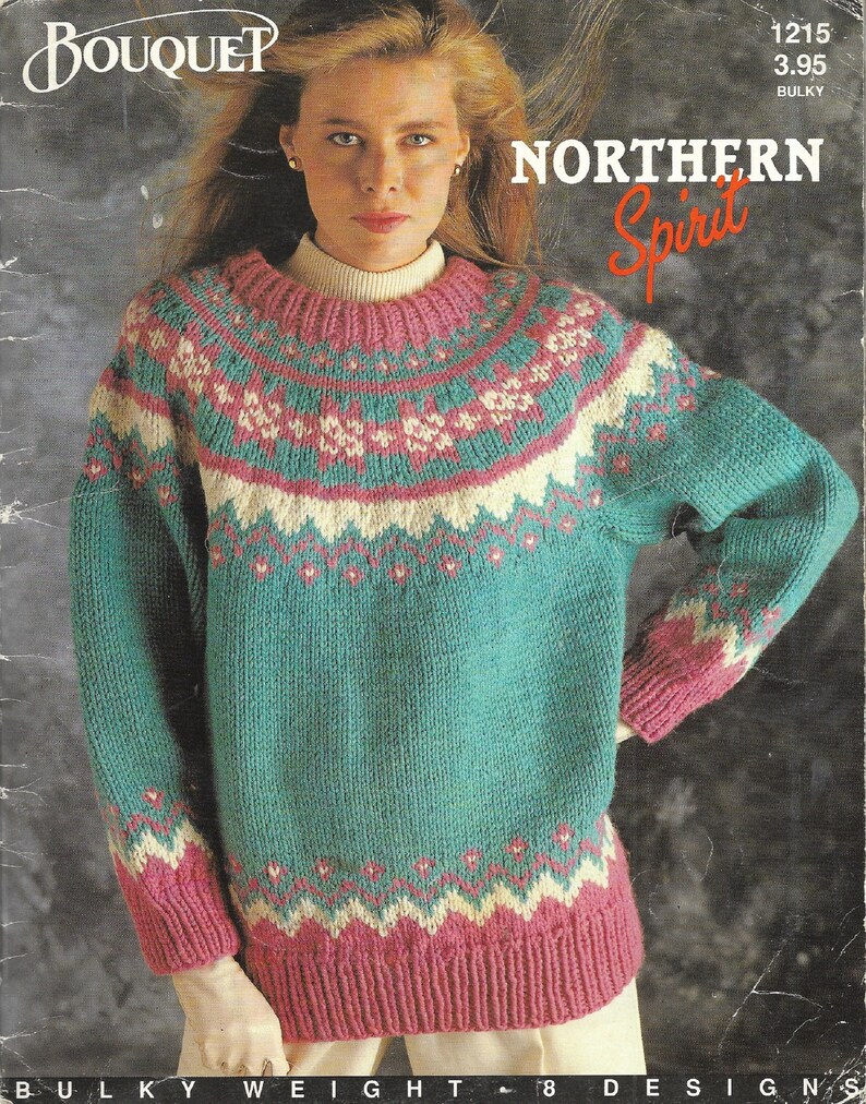 Knitting Patterns, NORTHERN SPIRIT Norwegian Star Sweaters, Jacket ...