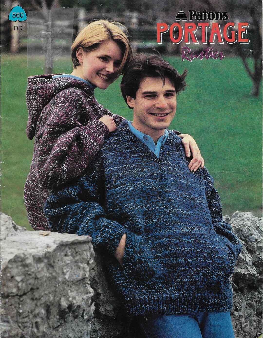 Portage Rustic Knitting Patterns, 4 Designs for Ladies, JACKETS ...