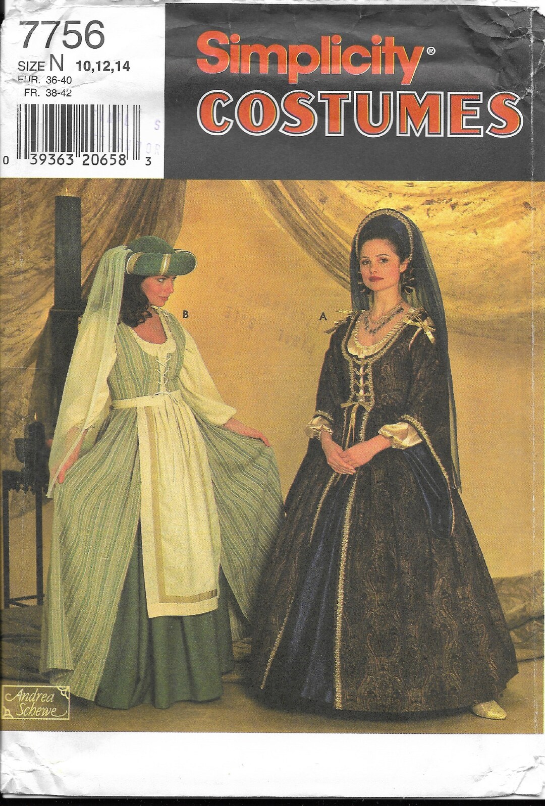 ADULT RENAISSANCE PEASANT Costume Sewing Pattern for Women - Etsy
