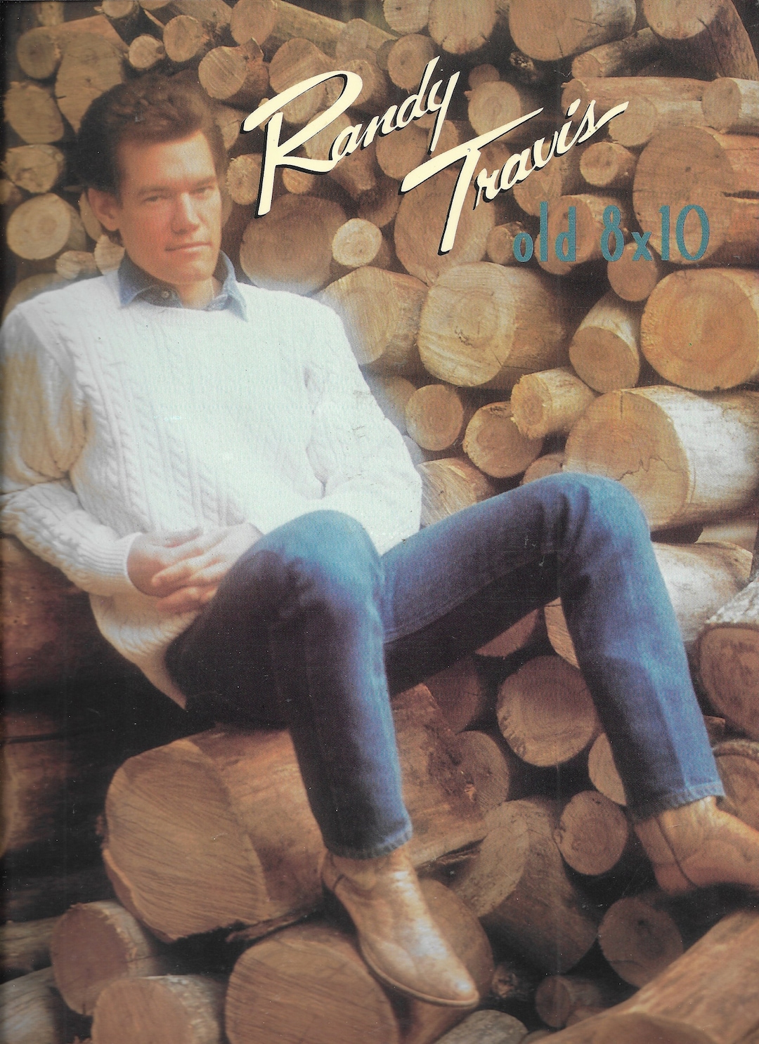 Vintage RANDY TRAVIS SONGBOOK, Old 8 X 10 Country Music Book, 1988 ...
