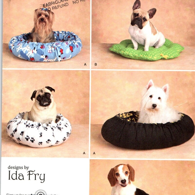 Sew Dog Bed Pattern - Etsy