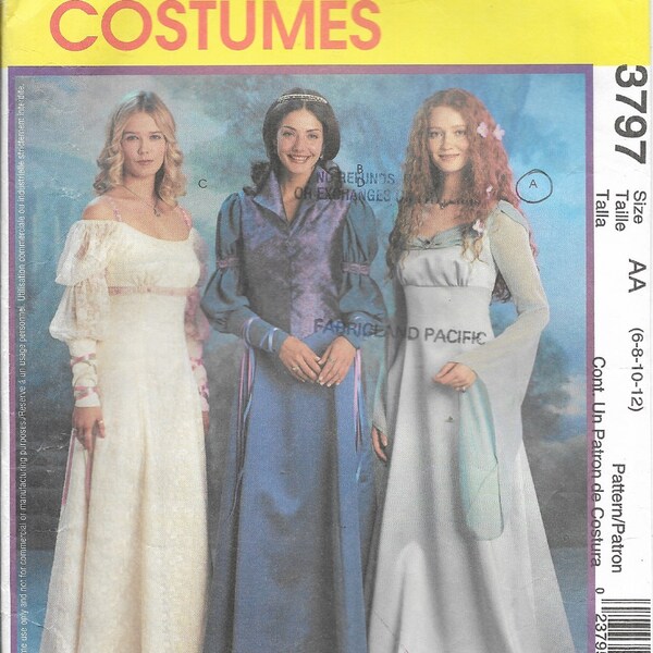 Renaissance Dress Pattern - Etsy