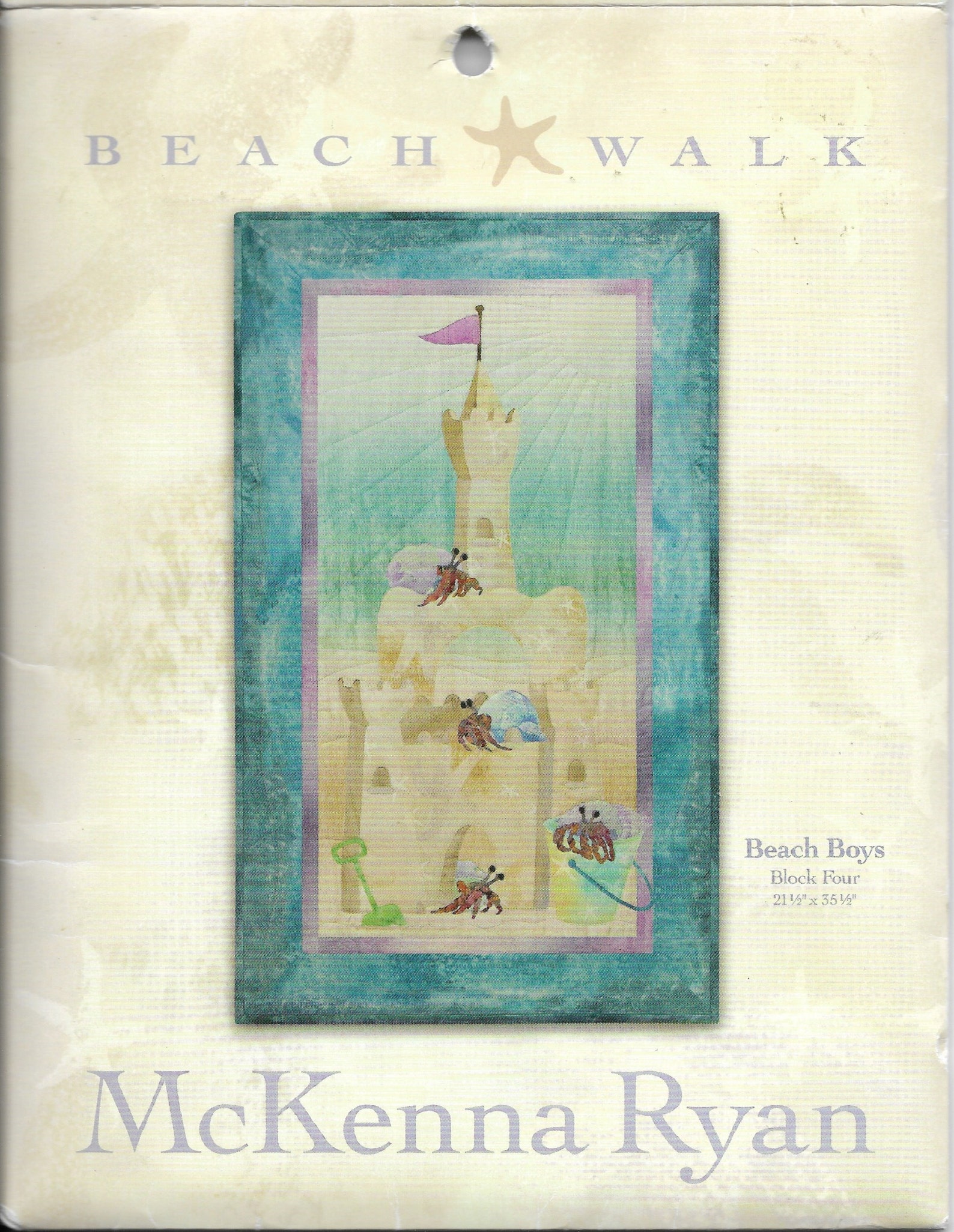 BEACH SCENES QUILT Pattern Series Beach Walk Beach Boys - Etsy