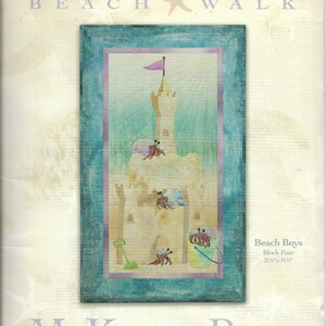 BEACH SCENES QUILT Pattern Series Beach Walk Beach Boys - Etsy