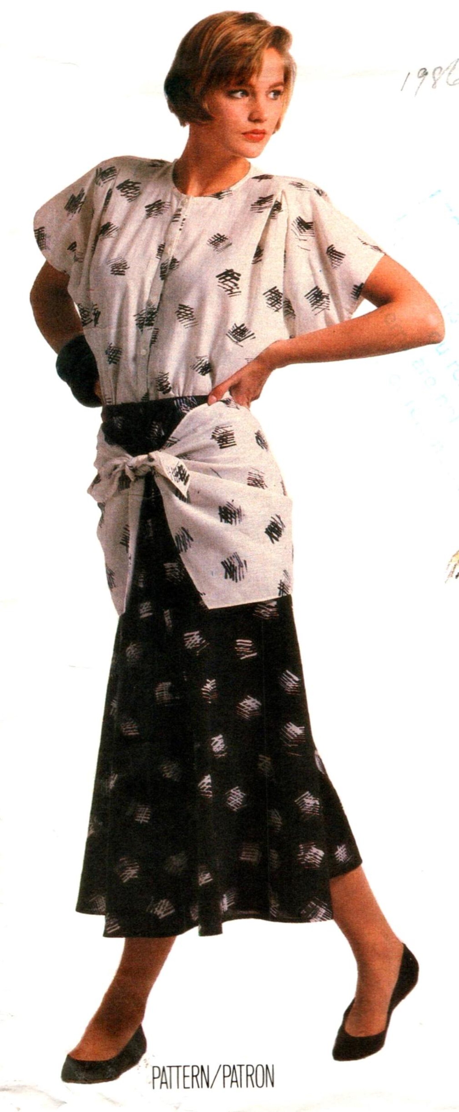Vogue 1704, ADRI Sewing Pattern for Women Misses Cut to Size 12 ...