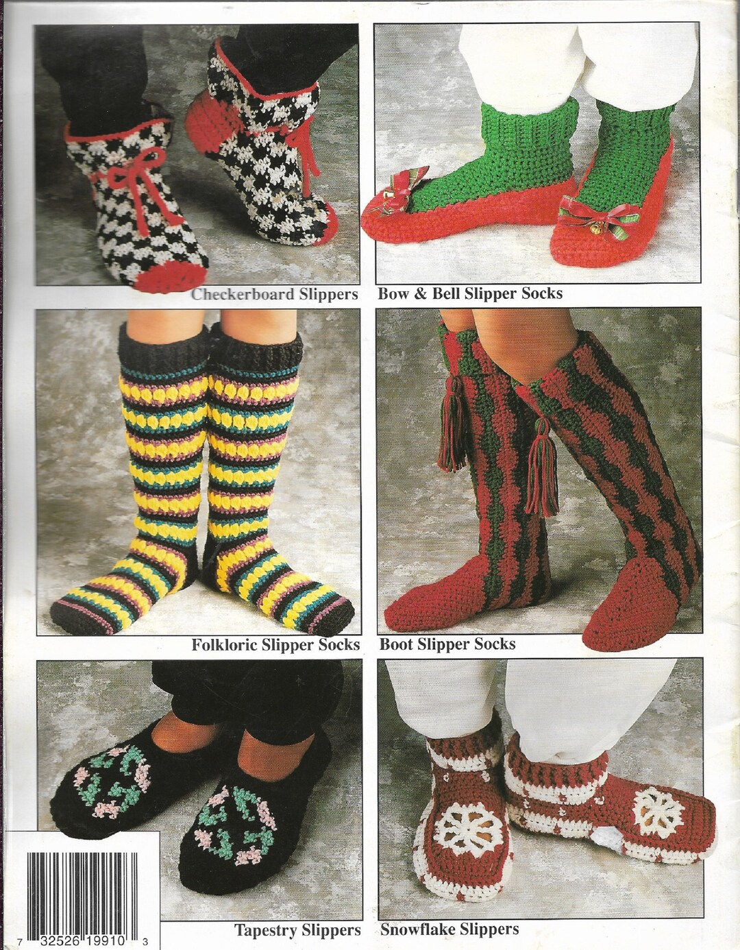 CROCHET SLIPPERS PATTERNS, Simple Slippers Includes Slipper Boots, Elf ...