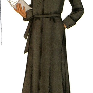 Clergy Robe, Vestment Garment Sewing Pattern for Men Women Size 32 34 ...