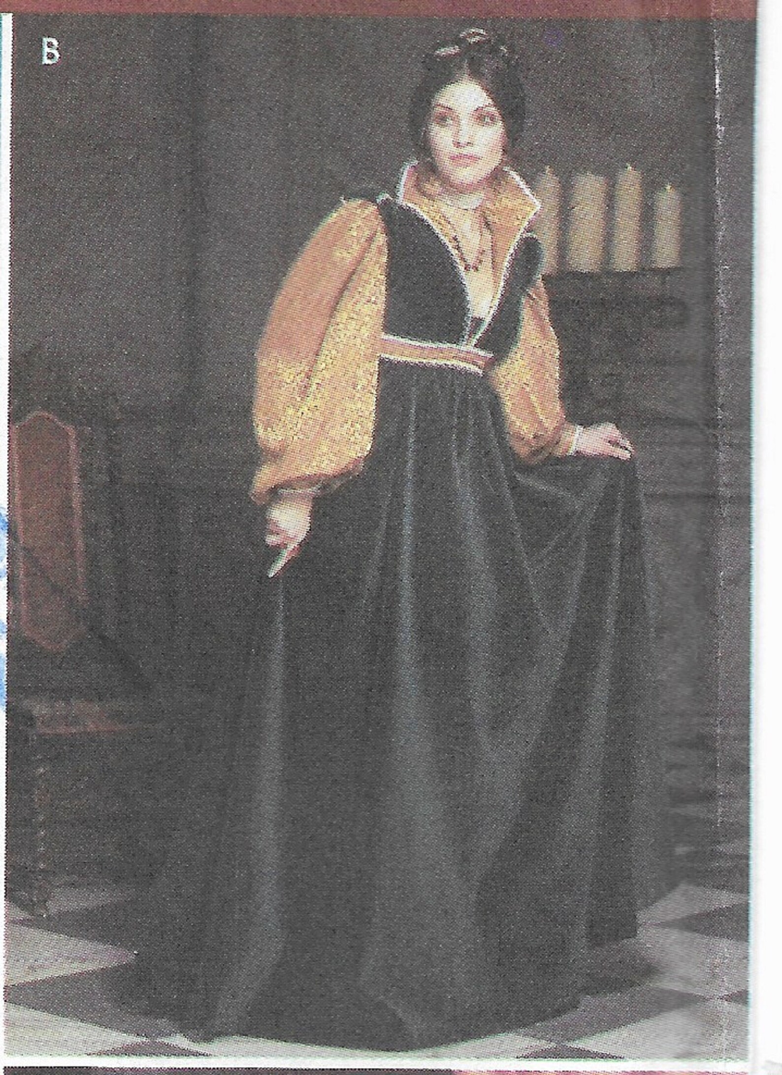 Medieval Renaissance Costume Pattern Sizes Small & Medium 6 8 | Etsy