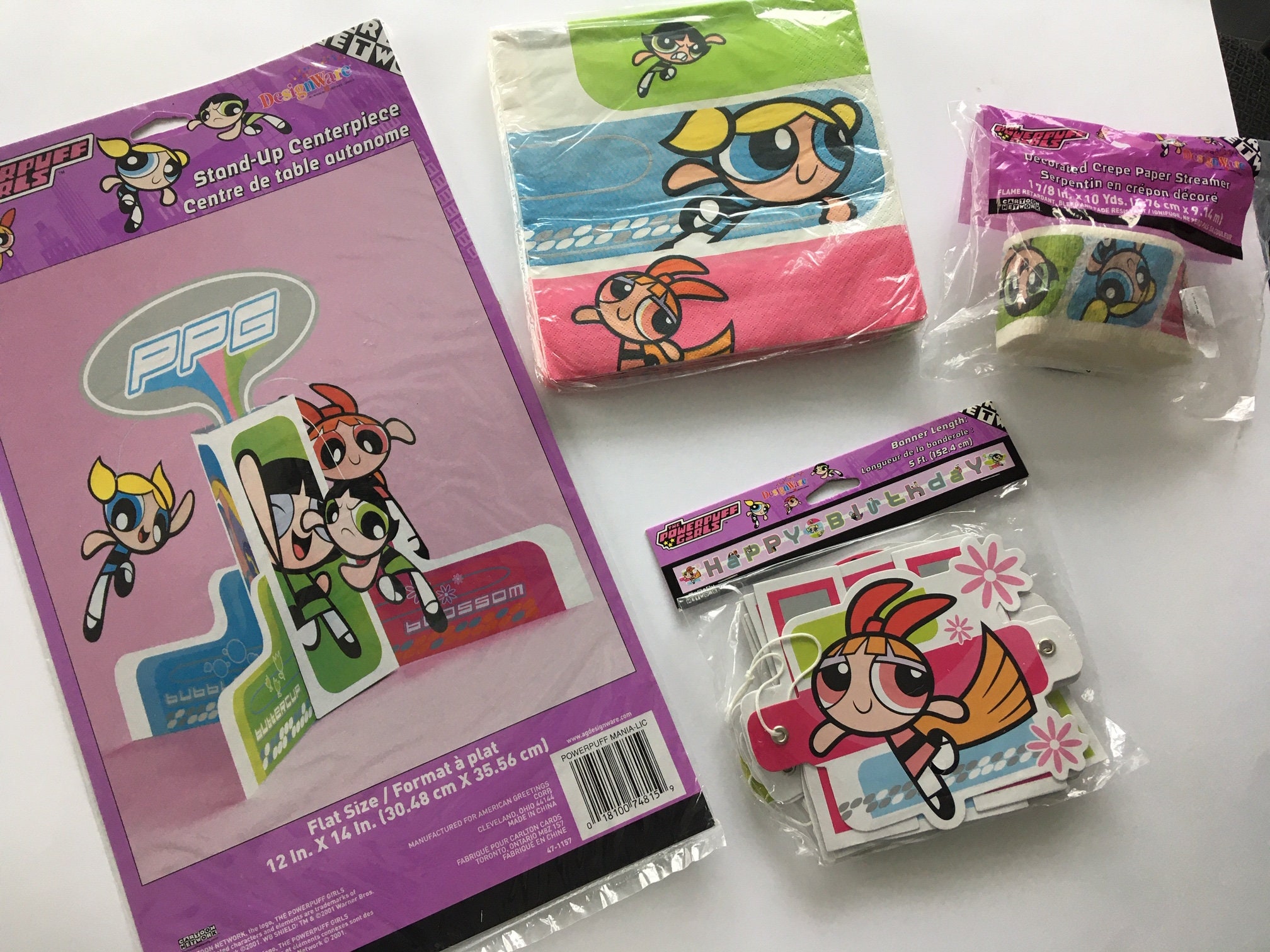 Party Supplies Paper & Party Supplies Styrofoam Power Puff Girls ...