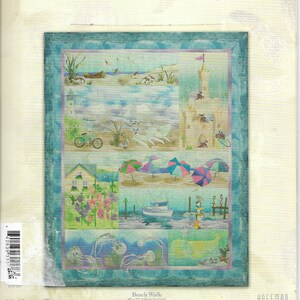 BEACH SCENES QUILT Pattern Series Beach Walk Beach Boys - Etsy