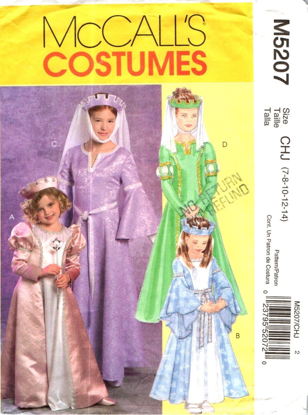 Children Girls Historical Medieval Renaissance Princess Queen Costume ...