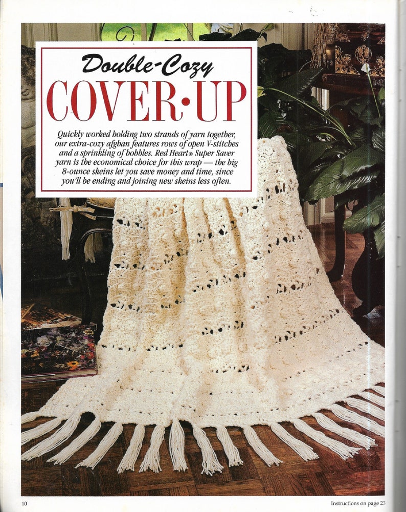 1996 Craft Magazine Back Issue CROCHET MAGAZINE by Leisure - Etsy