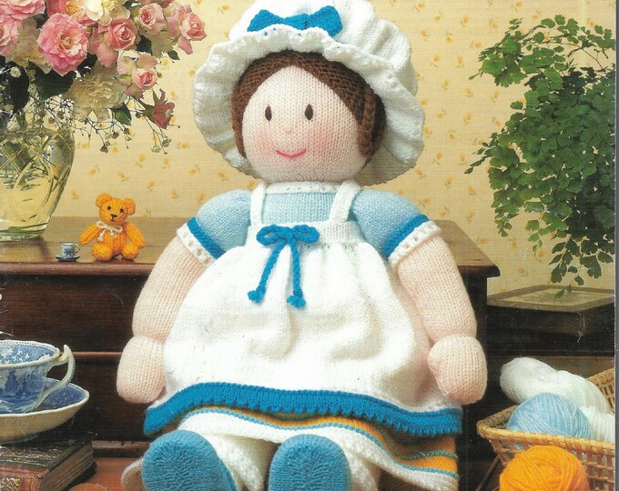 Jean Greenhowe DOLLS KNITTING PATTERNS, Collection of Old-fashioned ...
