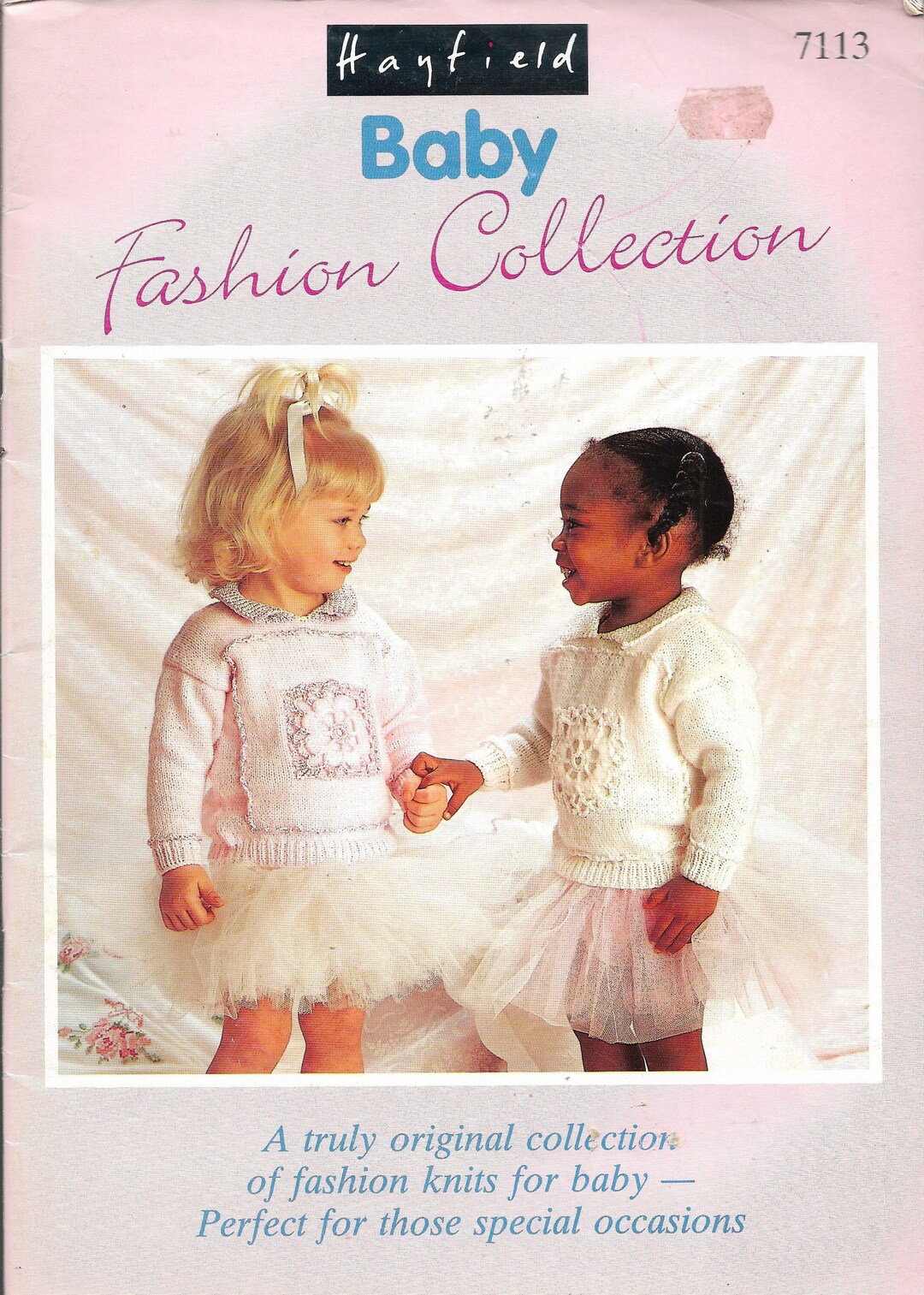 BABY KNITTING PATTERNS by Hayfield, Baby Fashion Collection, Sweaters ...