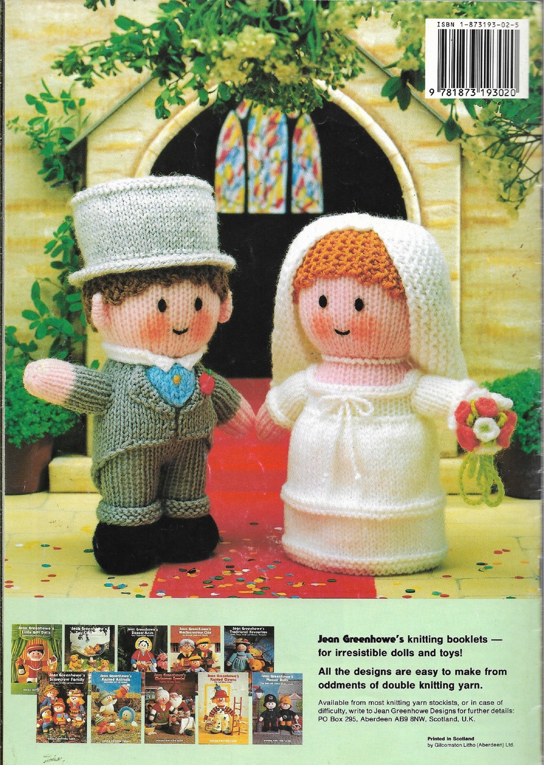 Jean Greenhowe Knitting Patterns LITTLE GIFT DOLLS Knitted Character ...