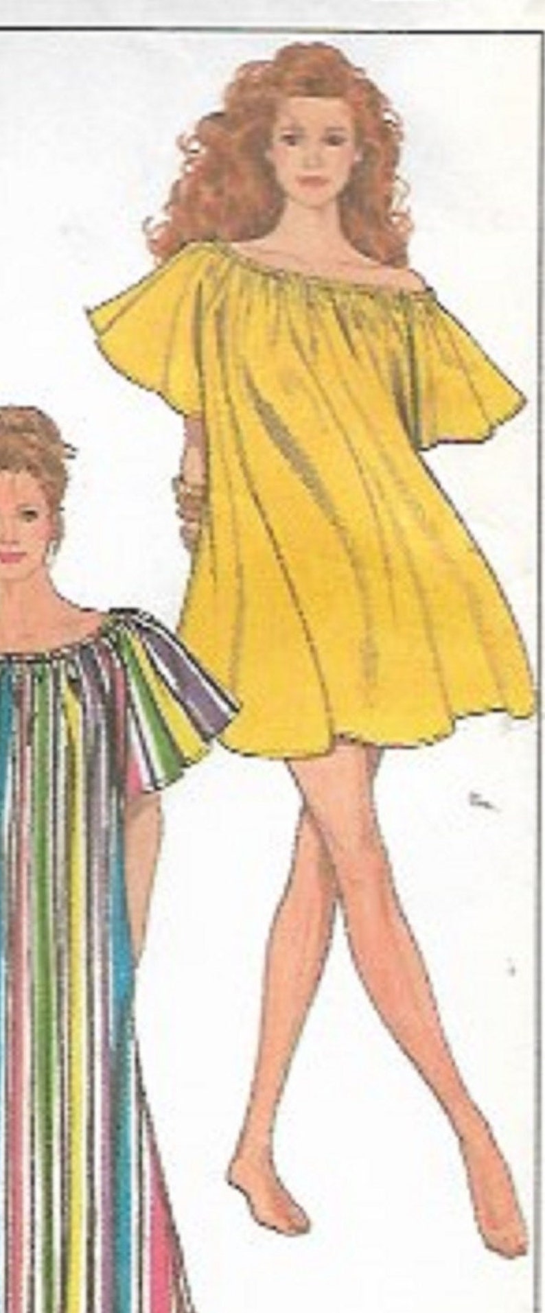 COVER-UP MOO Moo Dress Sewing Pattern Sizes 14-16 18-20 - Etsy