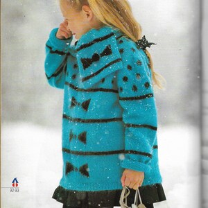 NORDIC KNITS PINGOUIN Knitting Pattern Book, Children Toddler Sweater ...