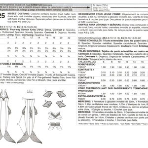 Yaya Han's COSPLAY MERMAID COSTUME Sewing Pattern for Misses Women ...