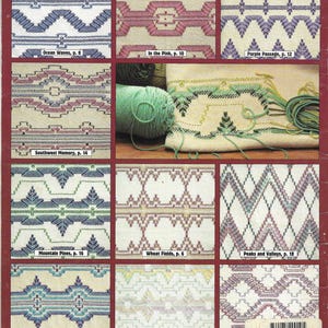 MONKS CLOTH PATTERN Booklet, Learn to Make Monk's Cloth Afghans ...