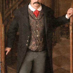 WEALTHY RANCHER, COWBOY Wild West Costume Making Sewing Pattern for Men ...