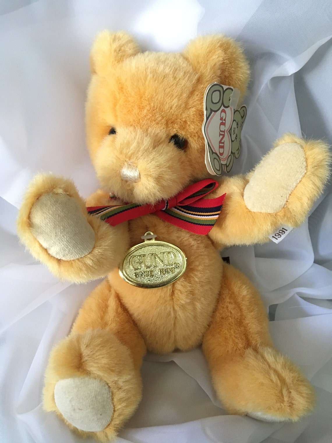 VINTAGE GUND BEAR Limited Edition Collectors Classic Teddy | Etsy