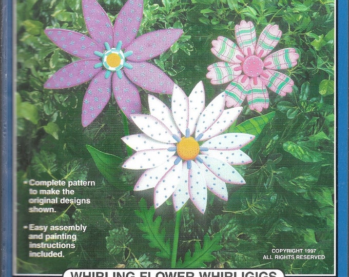 Whirling Flower Whirligigs Woodcraft Pattern, 66 Full-size Pattern ...