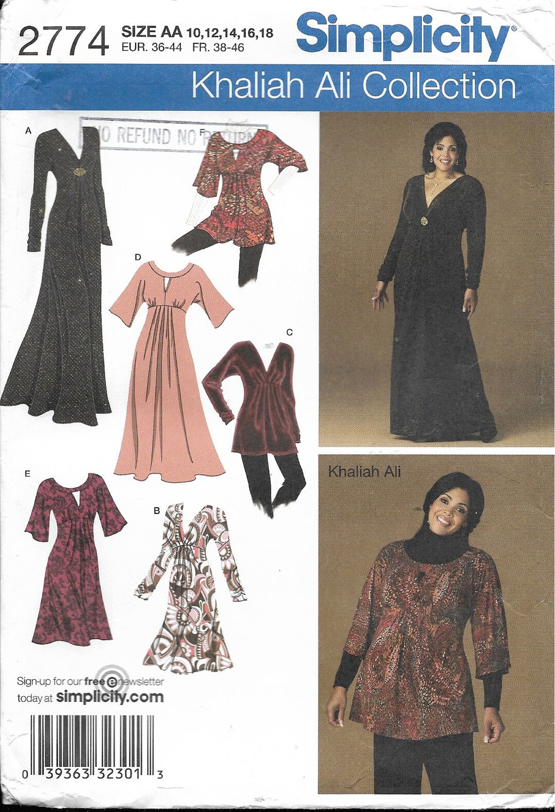 KHALIAH Ali Collection Sewing Pattern Women Misses Knit - Etsy