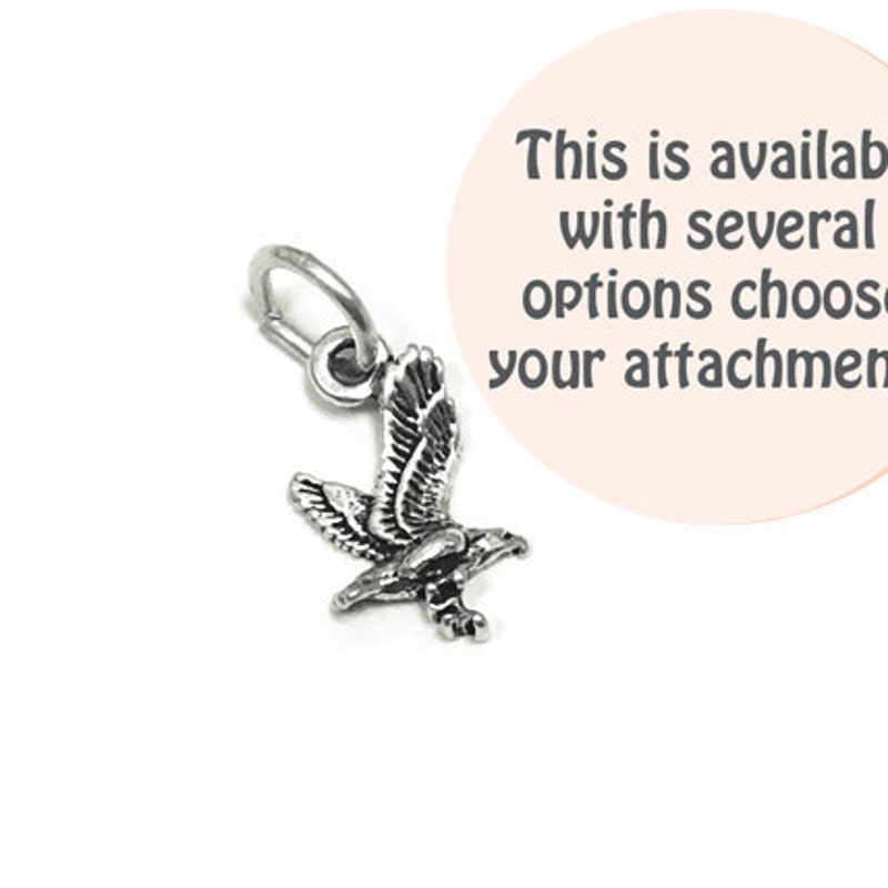 Eagle Charm - Etsy