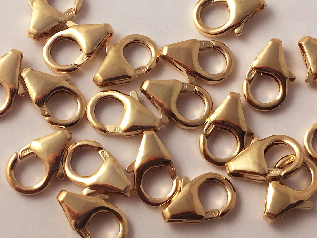1 Pc Gold-filled Lobster Claw Trigger Clasp 11x6.5mm Findings, Choose ...