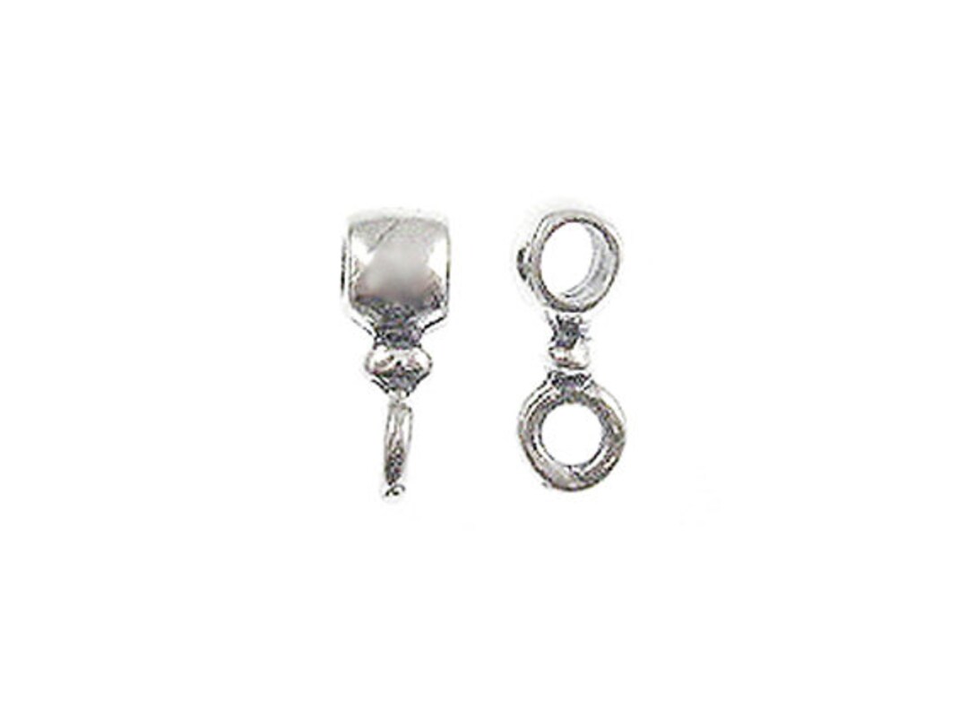 4 Pcs Micro Slider 7.8x3mm Silver Bail Lever Back Earwires for ...