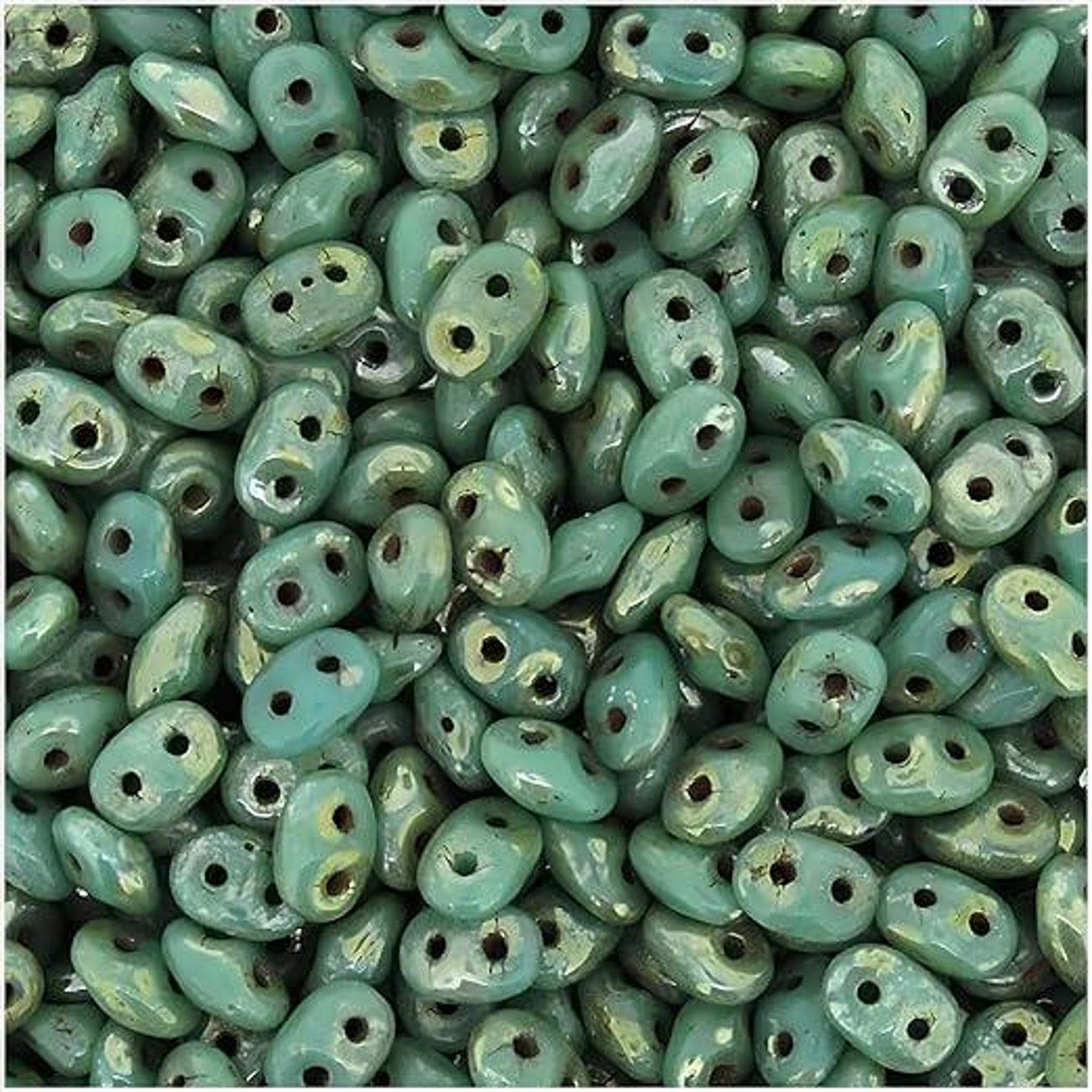 Czech Superduo, Matubo 2 Hole Beads, 2.5x5mm, Assorted Colors 22.5 Gram ...