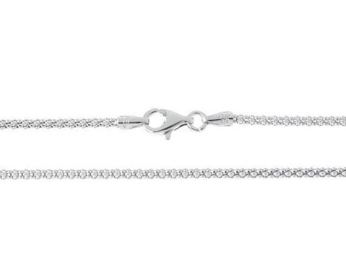 Popcorn Chain 1.7mm Thick .925 Sterling Silver, 925 Sterling Silver ...