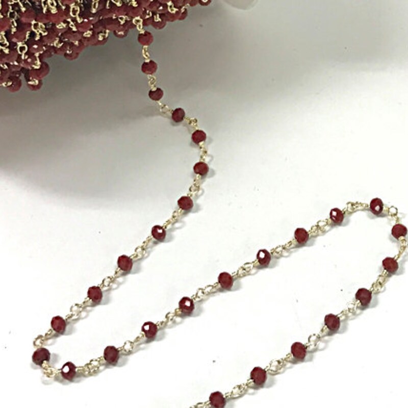 Red Chain - Etsy