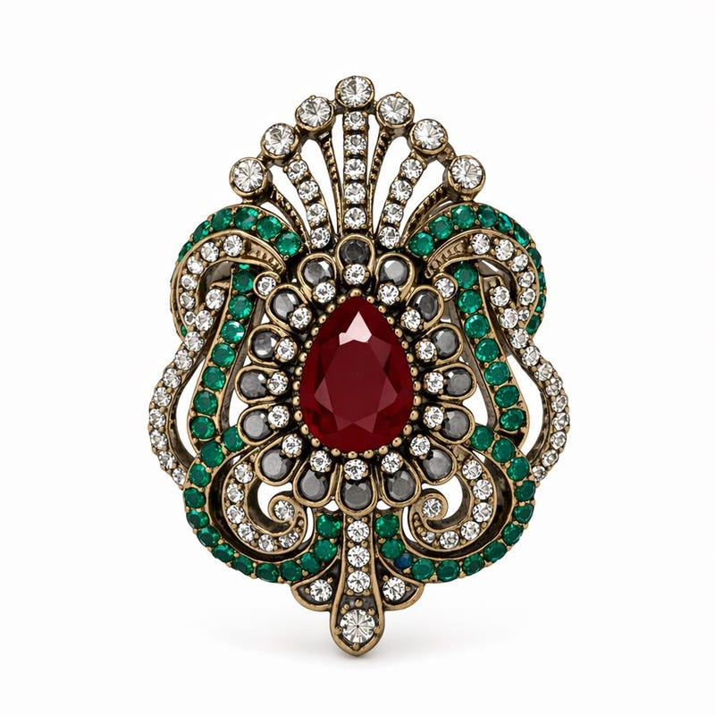 Sherwani Groom Brooch - Etsy